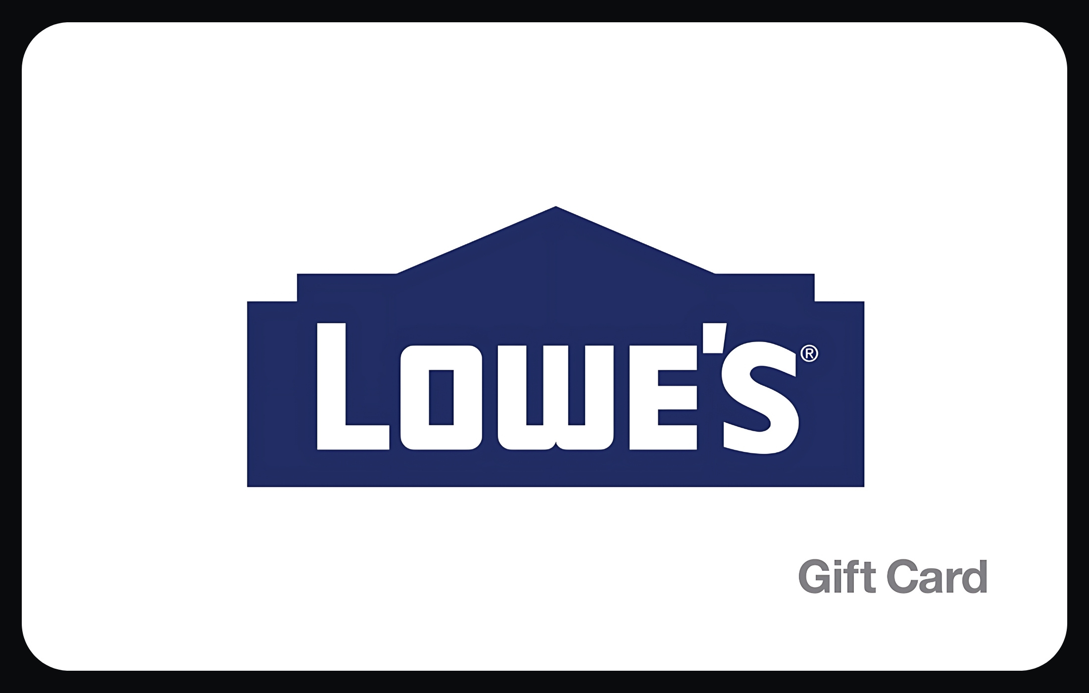 Lowes gift cards store